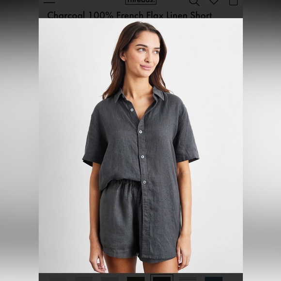 Threads by Bed Threads | Tops | Threads By Bed Threads Linen Top | Poshmark